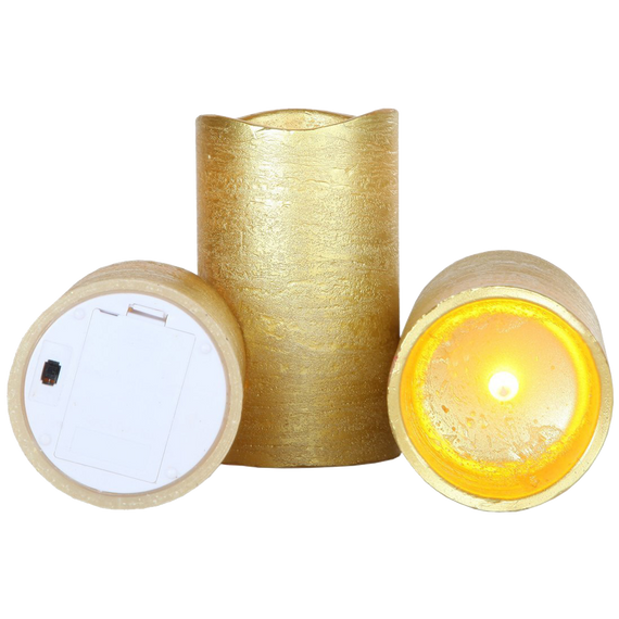 Lily's Home Everlasting Flameless Led Candles With Remote And Timer Se ...